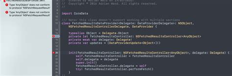 Core Data Unable To Instantiate Nsfetchedresultcontroller With