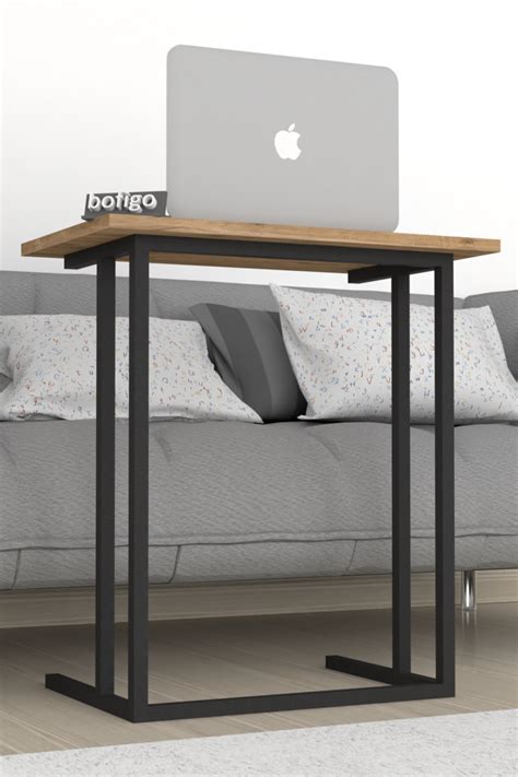 Comfo ლეპტოპის მაგიდა ფიჭვის ფაქტურით 23