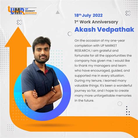 Up Market Research Umr On Linkedin Congratulations Akash Vedpathak Wed Like To Take This