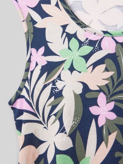 Roxy Kleid Mit Allover Muster Modell SURFS Blau Online Kaufen