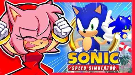 Amy Plays Sonic Speed Simulator In Roblox Youtube