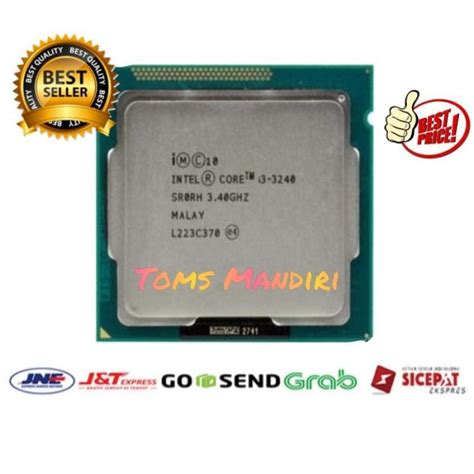 Promo Processor Intel Core I3 3240 3 4ghz Cache 3mb Tray Socket Lga 1155 Diskon 33 Di Seller