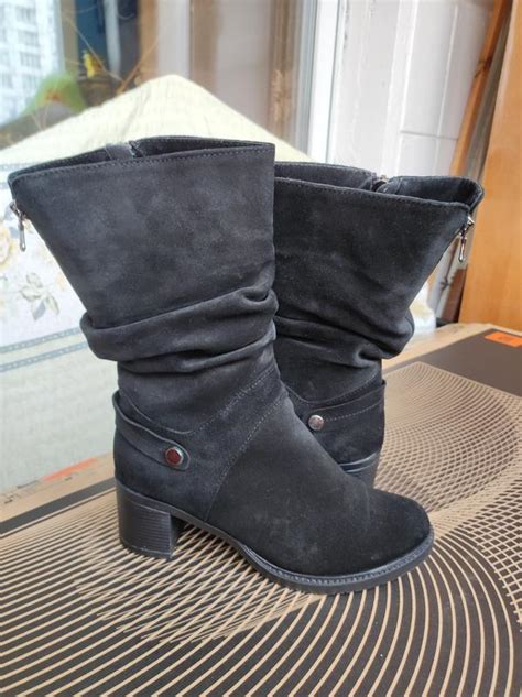 Зимові чобітки — ціна 600 грн у каталозі Чоботи Купити жіночі речі за доступною ціною на Шафі