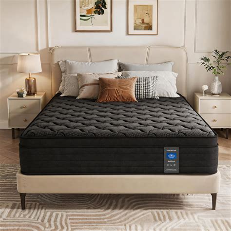 Mrh 14 Inch Queen Euro Top Hybrid Mattress Memory Foam With