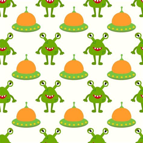 Green Alien Pattern Vector Art Icons And Graphics For Free Download