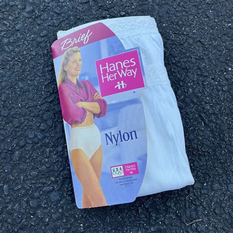 Vintage Vintage Hanes Her Way Nylon Brief Panties Underwear Grailed