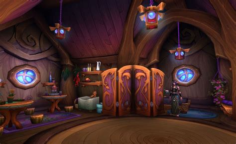 Night Elf And Dalaran Prop Art In Wow Legion