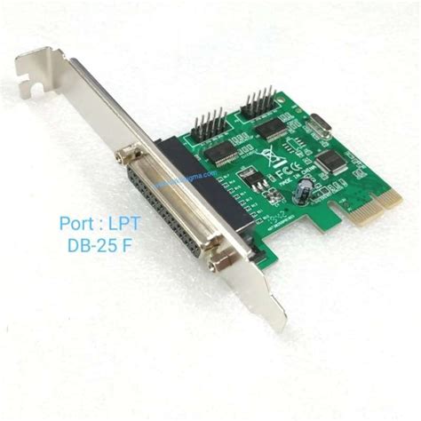 Jual Pci Express X Parallel Lpt Printer I O Db F Card Di Seller Alice Otoparts Kebon