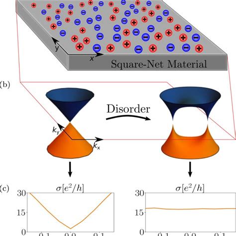 A Illustration Of A Disordered Two Dimensional 2d Material Which