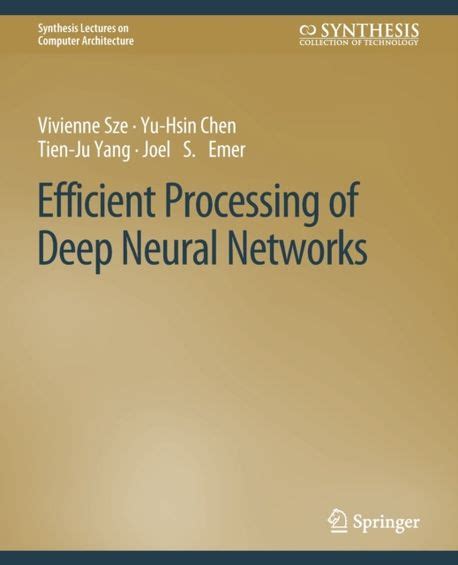 Efficient Processing Of Deep Neural Networks Sze Vivienne 교보문고