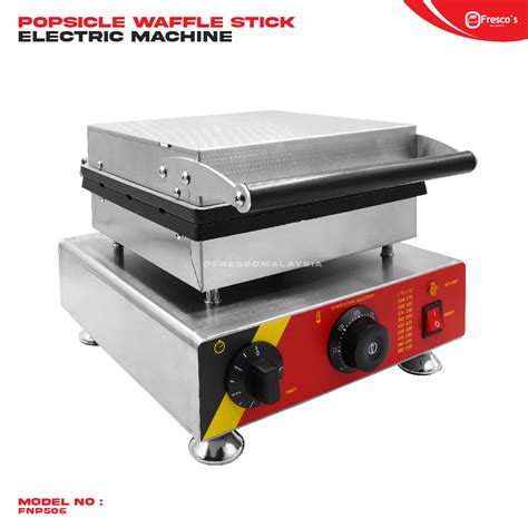 Popsicle Waffle Rectangle Stick Machine Electric Waffle Pops