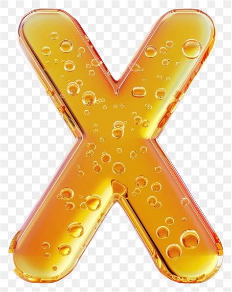 Letter X Yellow Symbol White Free Png Rawpixel