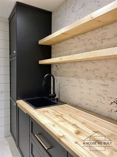How To Install Floating Open Shelves Solid Wood