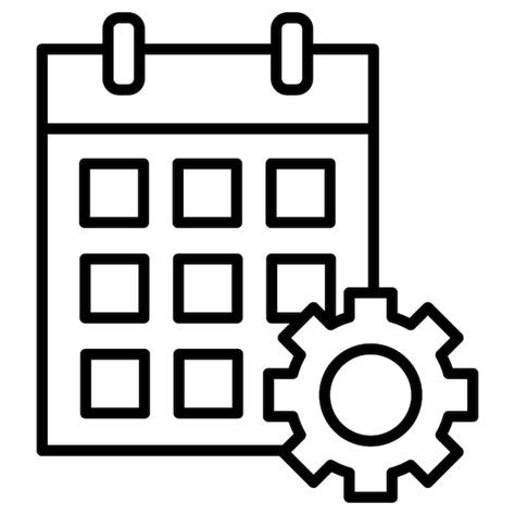 Premium Vector Schedule Vector Illustration