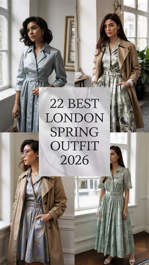 Best London Spring Outfit 2026 London Spring Outfit Ideas And Packing Lists