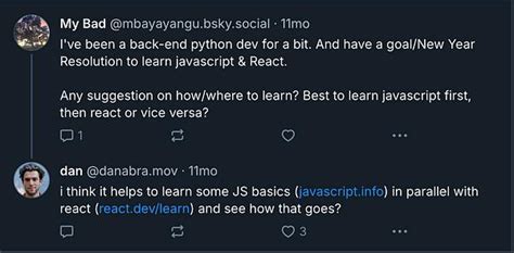Bryant Omoregie On Linkedin Hey React Dev Learn Javascript