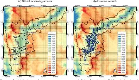 Figure 1 From Urban Air Quality Modeling Using Low Cost Sensor Network And Data Assimilation In