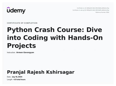 Pranjal Kshirsagar On Linkedin Python Coursecompleted Projectcompleted