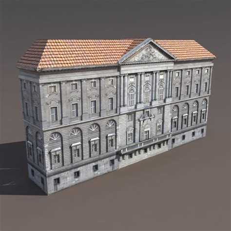 House Building 3d Free 3d Models 3ds Max Max Download Free3d