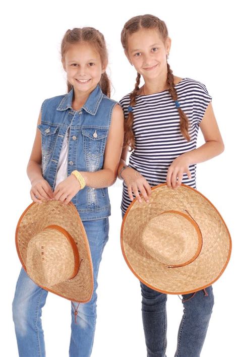 Two Pretty Twelve Year Old Girls Stock Image Image Of Caucasian