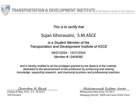 Sujan Ghorasaini On Linkedin Asce Transportation Development Engineeringexcellence