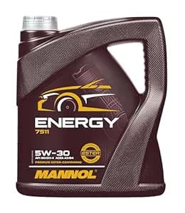 MANNOL 7511 Energy (4L) 5W-30 // API SN/CH-4 // ACEA A3/B4 Engine Oil ...