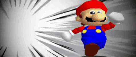 Mario Running Animated 