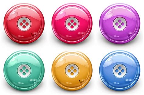Premium Photo Isolated FullWidth Buttons On White Background
