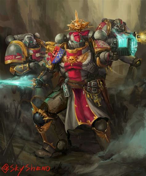 The Great Crusader Art By Hwong Ping Tim 40k Gallery Warhammer