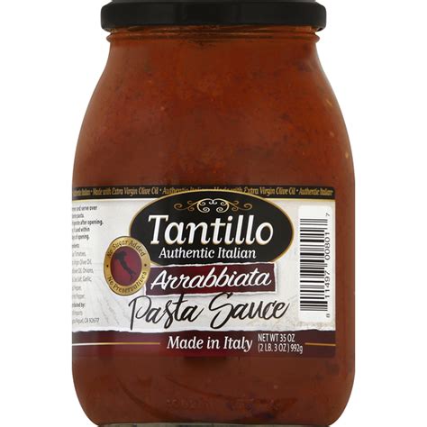 Tantillo Pasta Sauce Arrabbiata 35 Oz Delivery Or Pickup Near Me