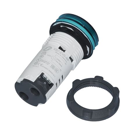 Schneider, PilotLight, 220Vac/dc, Green Model:XB7EV03MP - winwinpoolshop