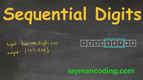 Sequential Digits Sliding Window Approach Youtube
