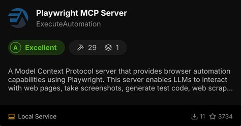 Playwright Mcp Server Mcp Servers · Lobehub
