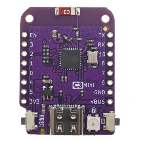 C3 Mini V2 1 0 LOLIN WIFI Bluetooth LE BLE IOT Board ESP32 C3 4MB FLASH Kunkune