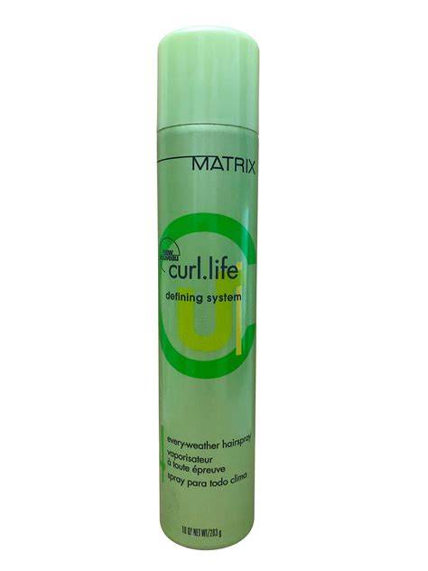 Matrix Curl Life Defining System Every Weather Hairspray 10 Oz Beautyvice