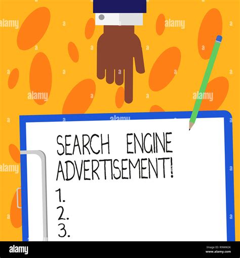 Text Sign Showing Search Engine Advertisement Conceptual Photo Placing Online Advertisements On