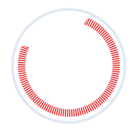 Html How To Create Circle Svg Progress Bar With Dashed Border Stack Overflow