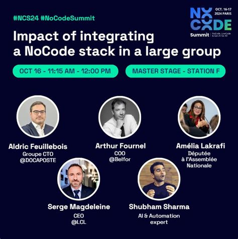 Nocode Summit On Linkedin Ncs24 Nocodesummit Nocode Lowcode Genai