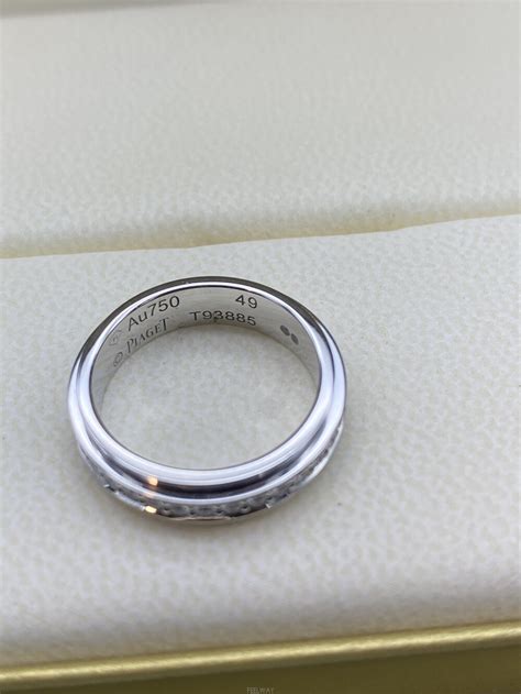Piaget 반지 Piaget 피아제 포제션다이아몬드링 화이트골드다이아몬드링 49호 원래 명품은 필웨이 Feelway