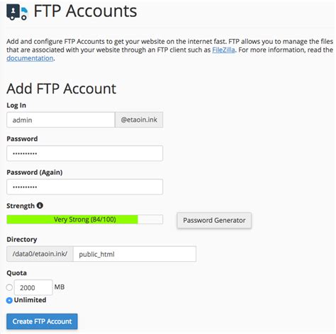 How To Update Your Cpanel Hosted Website Via Ftp Porkbun Knowledge Base