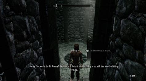 Skyrim The Cursed Ring Of Hircine Or The Saviors Hide Daedra