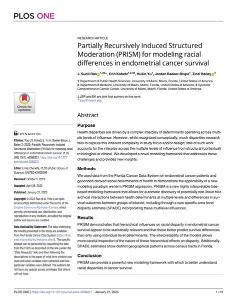 Pdf Partially Recursively Induced Structured Moderation Prism For