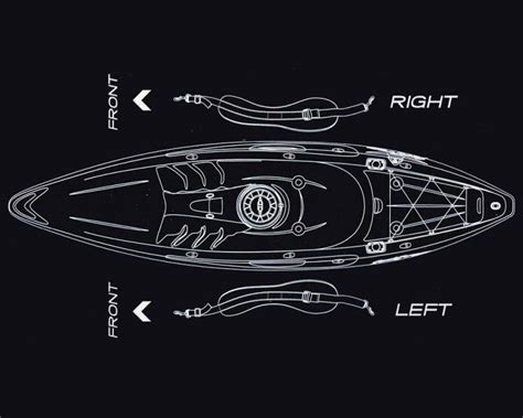 Feelfree Thigh Straps For Sit On Top Kayak