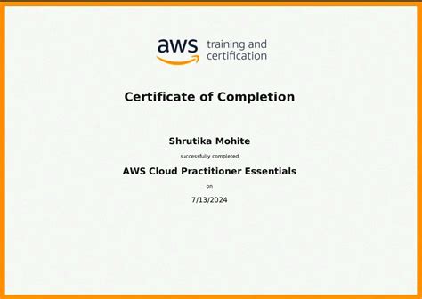 Shrutika Mohite On Linkedin Awscertified Cloudcomputing Awscloudpractitioner