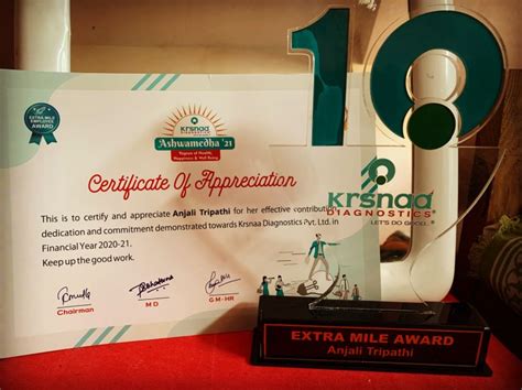 Anjali Tripathi On Linkedin Krsnaadiagnostics