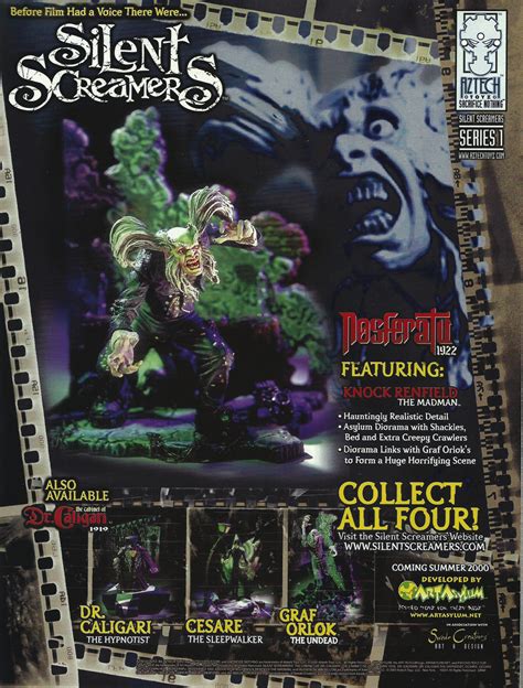 Art Asylums Silent Screamers Action Figures Battlegrip