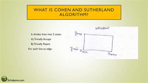 Ppt Cohen Sutherland Line Clipping Algorithm Powerpoint Presentation