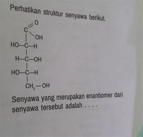 Perhatikan Struktur Senyawa Berikut C O StudyX