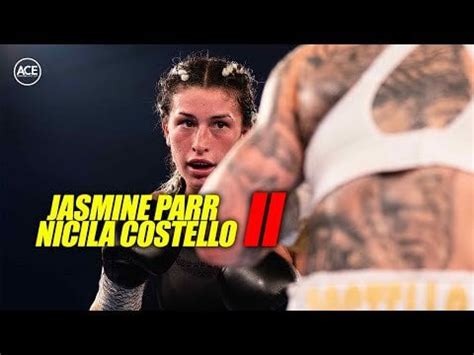 Boxing Jasmine Parr Vs Nicila Costello Full Fight Ace Boxing