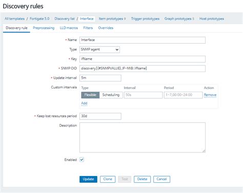 Filter Out Not Used Interfaces In Discovery Rule Zabbix Forums